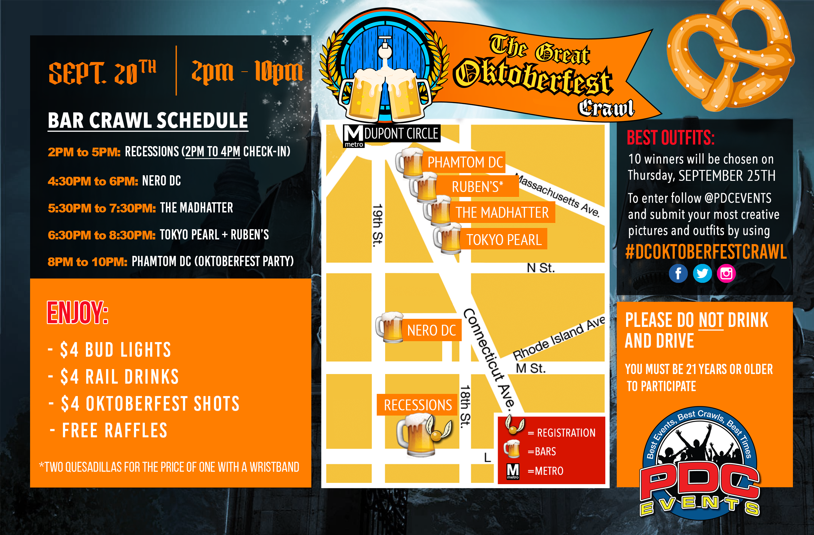 Great Oktoberfest Crawl - Project DC Events